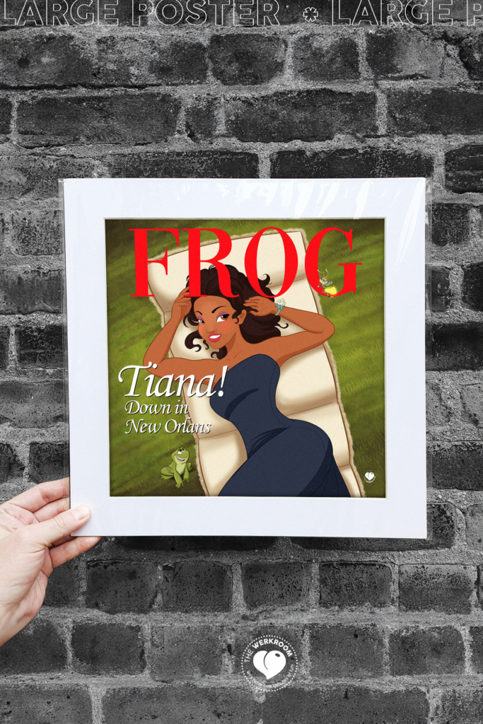 Matted Poster - Magazines - Frog * thewerkroom.shop