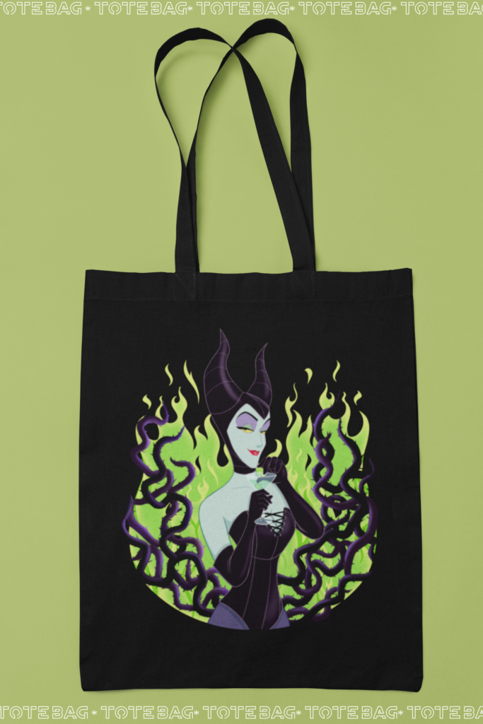 Tote Bag - Villains - Maleficent * thewerkroom.shop