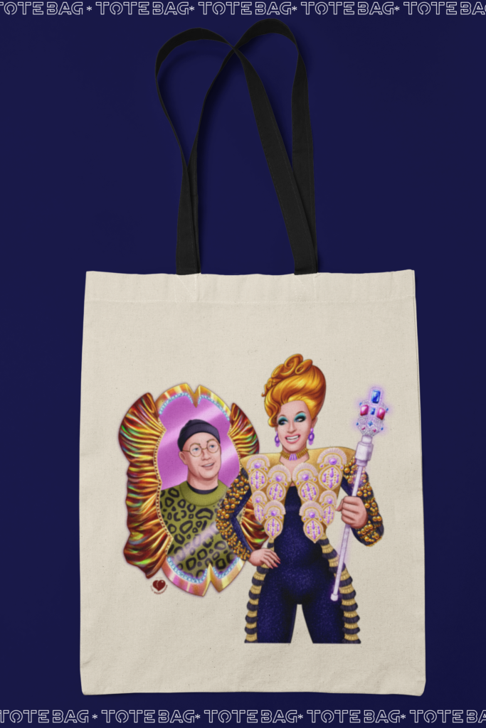 Tote Bag - DraGlam - Ginger Johnson * thewerkroom.shop